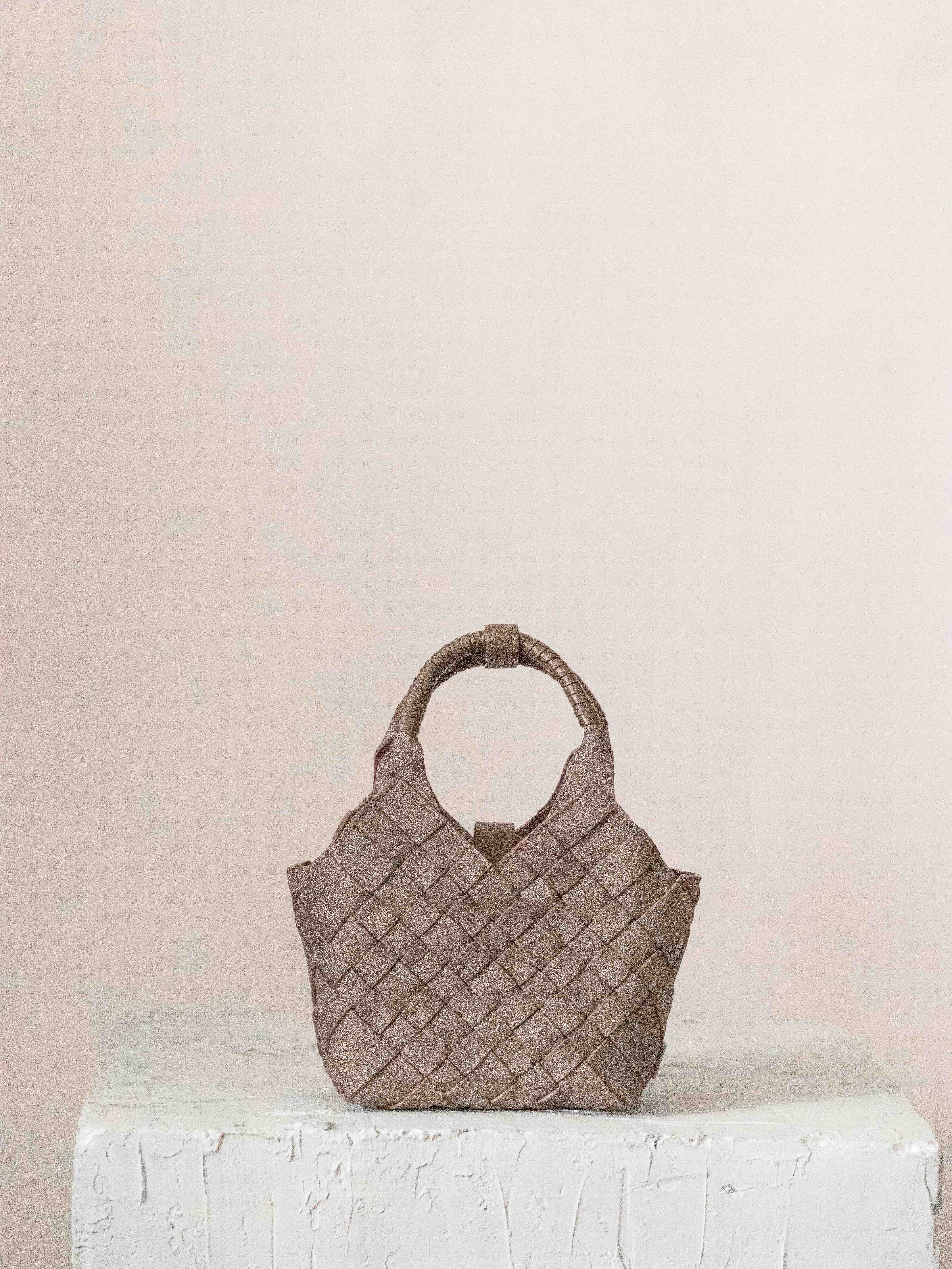 Cala Jade Misu Mini Sparkling Purple Shoulder Bag