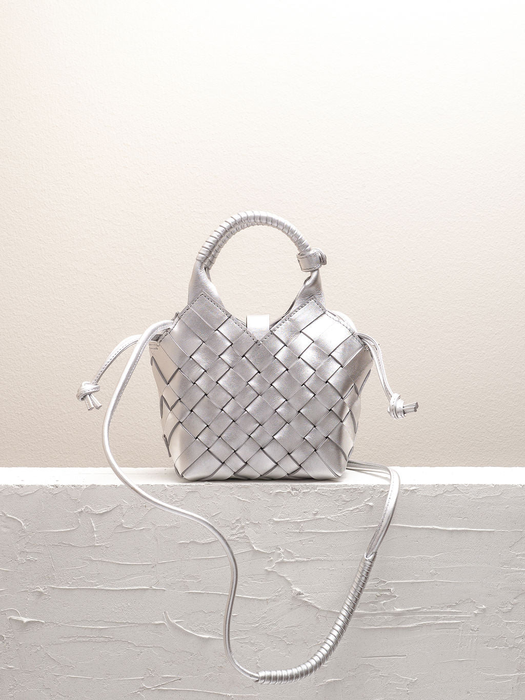 Cala Jade MISU MINI Silver Cross-body bag